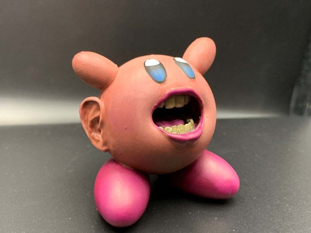 Free STL file Creepy Kirby・Design to download and 3D print・Cults